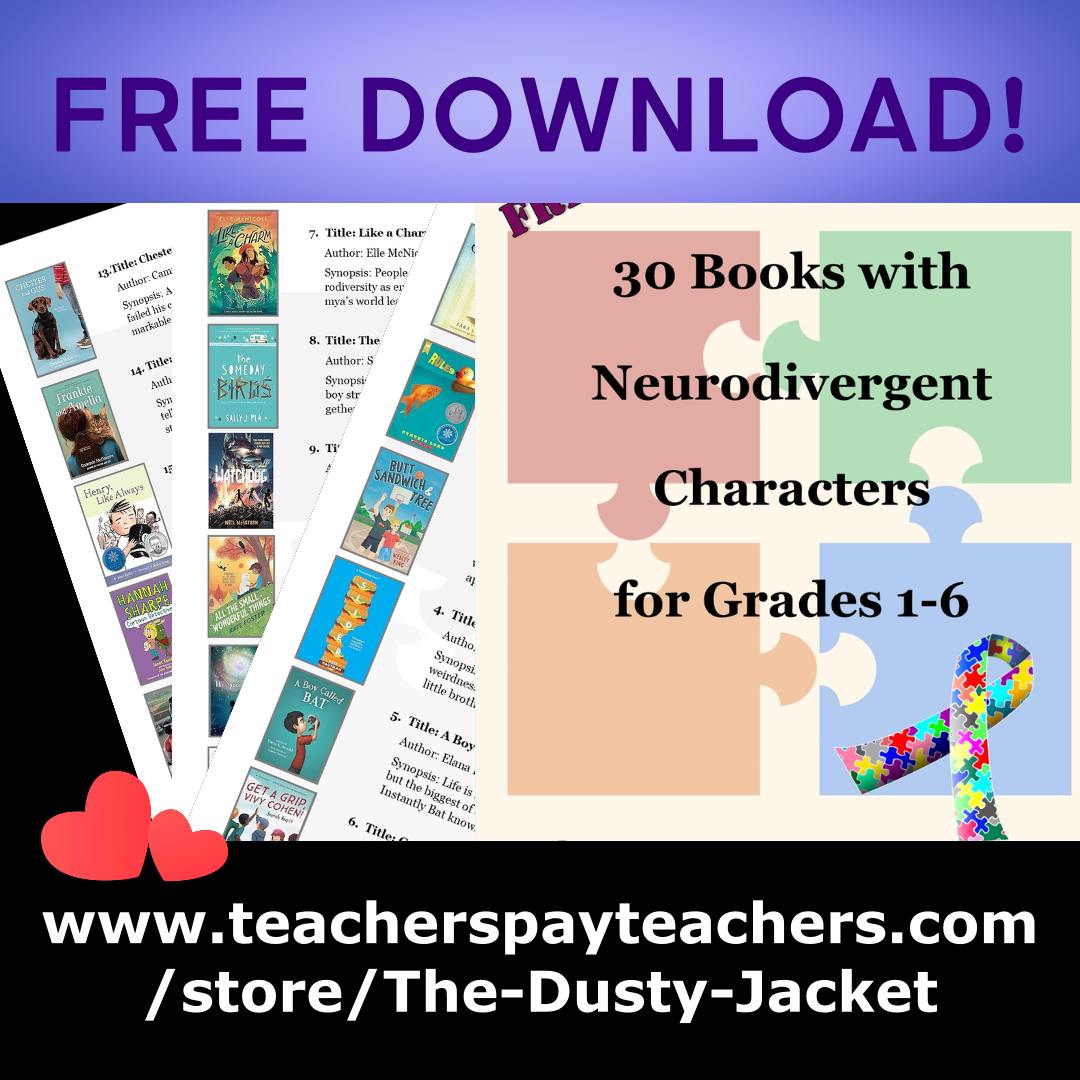 30 Books With Neurodivergent Characters for Grades 1-6 – The Dusty Jacket