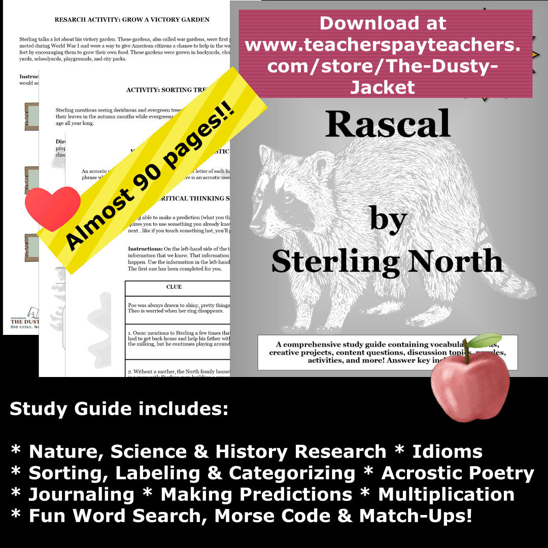 Study Guide: Rascal by Sterling North – The Dusty Jacket