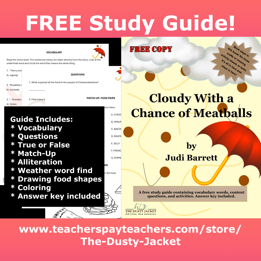 FREE Study Guide: Cloudy With a Chance of Meatballs – The Dusty Jacket