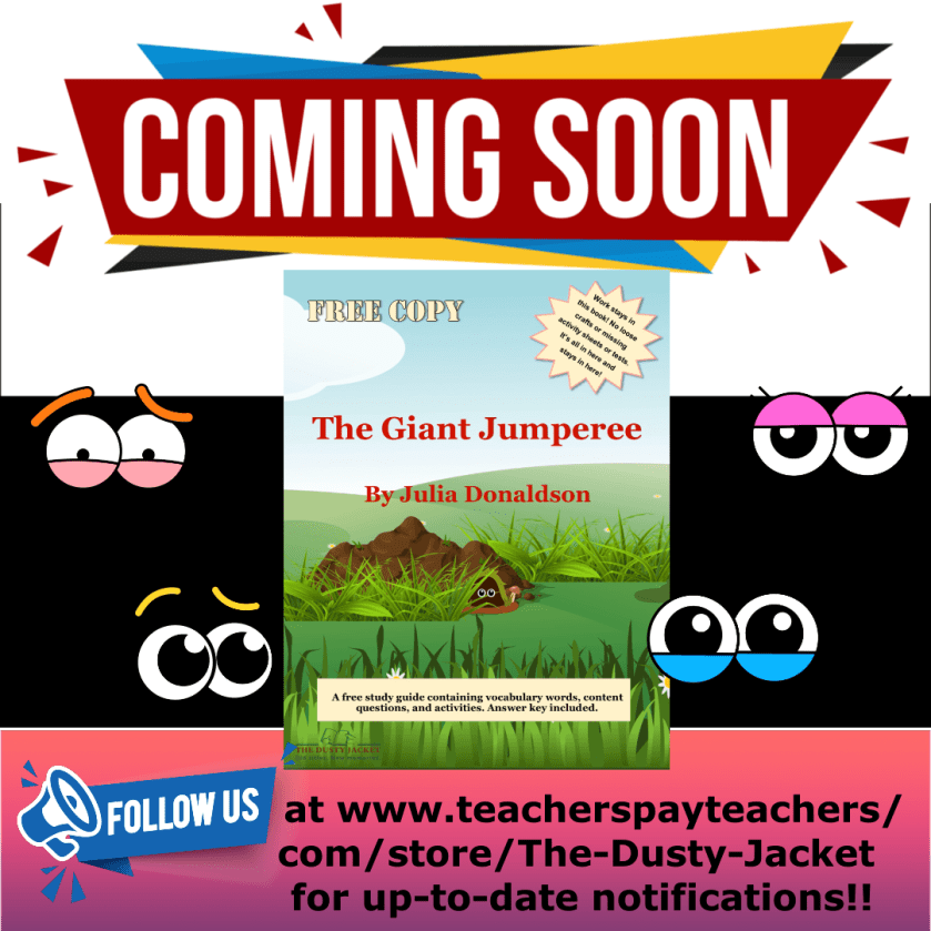 FREE Study Guide Coming Soon! “The Giant Jumperee” by Julia Donaldson ...