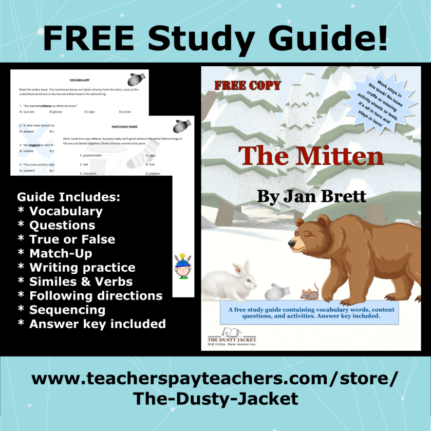FREE Study Guide: The Mitten by Jan Brett – The Dusty Jacket