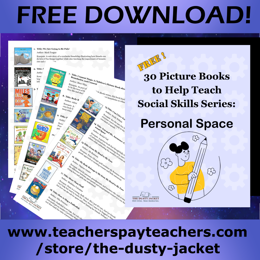 30 Picture Books to Help Teach Social Skills Series: Personal Space ...